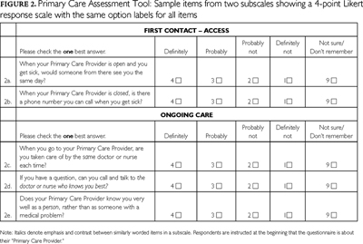 What Patients Tell Us about Primary Healthcare Evaluation Instruments: